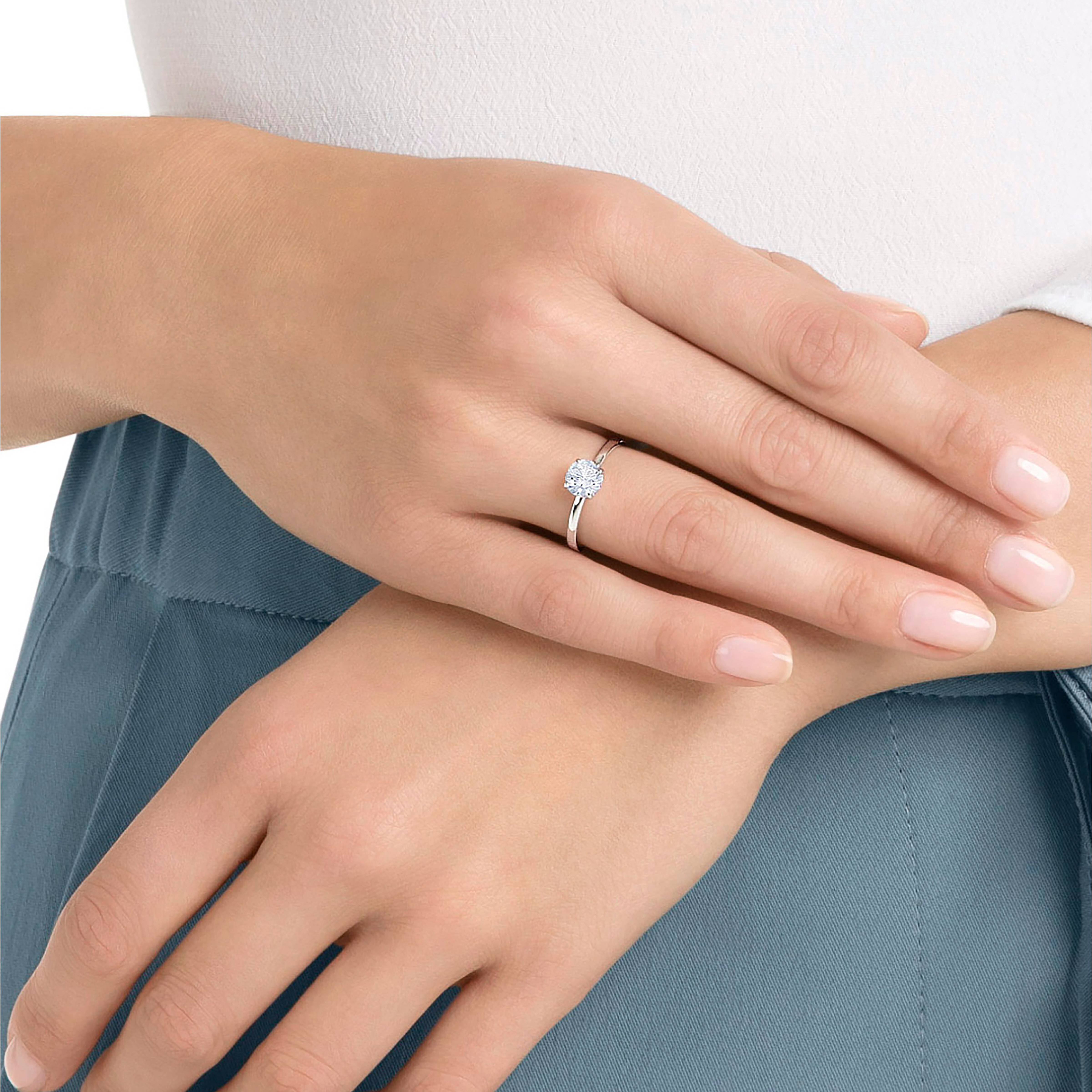 Swarovski attract engagement ring store